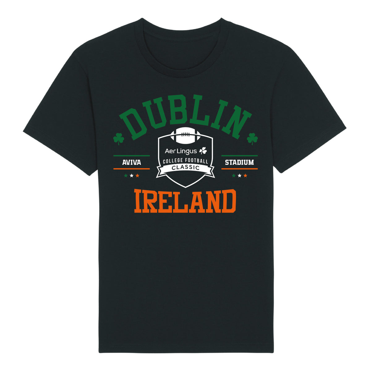 Aer Lingus Event Black T-Shirt – College Football Ireland Store